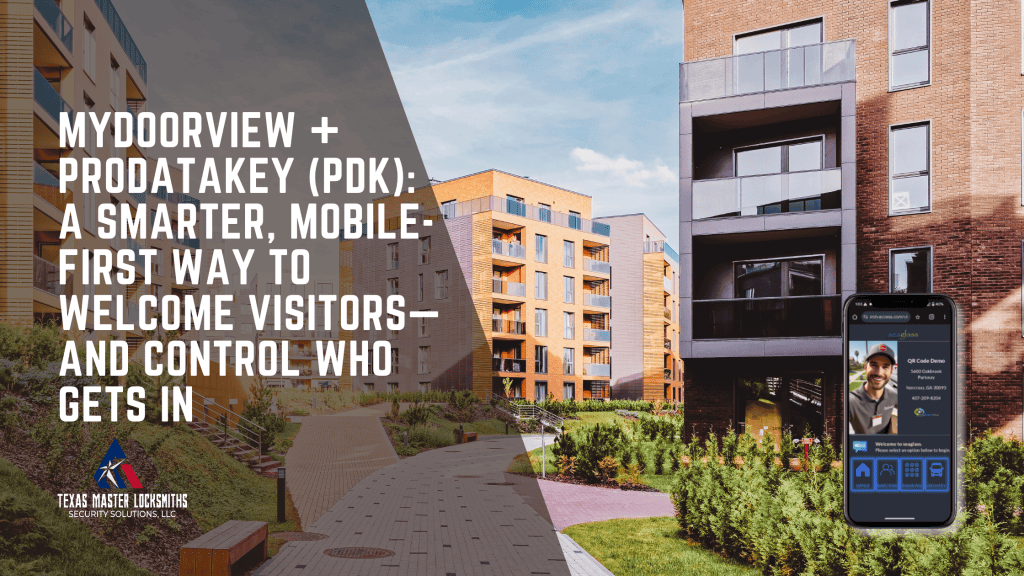 MyDoorView + PDK: Video Intercom & Access Control in DFW
